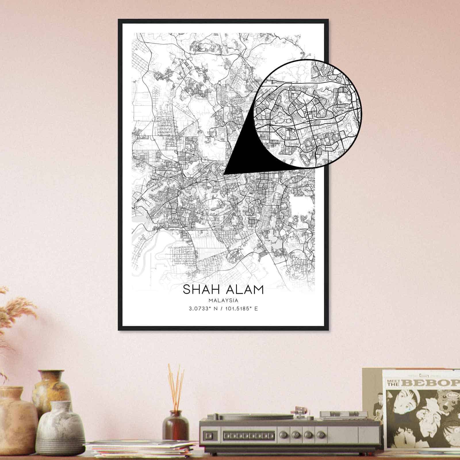 Shah Alam - Custom Maps & Posters