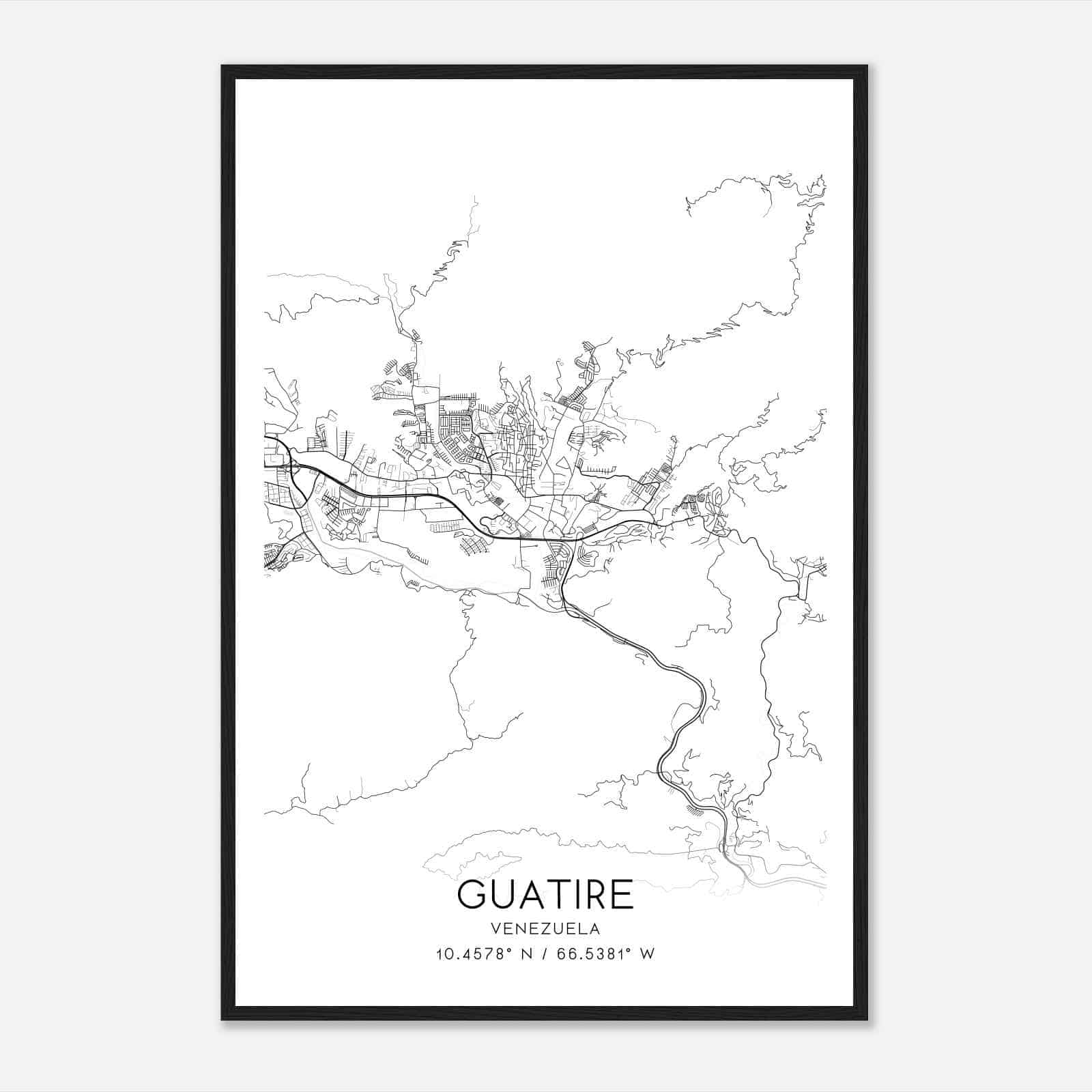 Guatire - Custom Maps & Posters