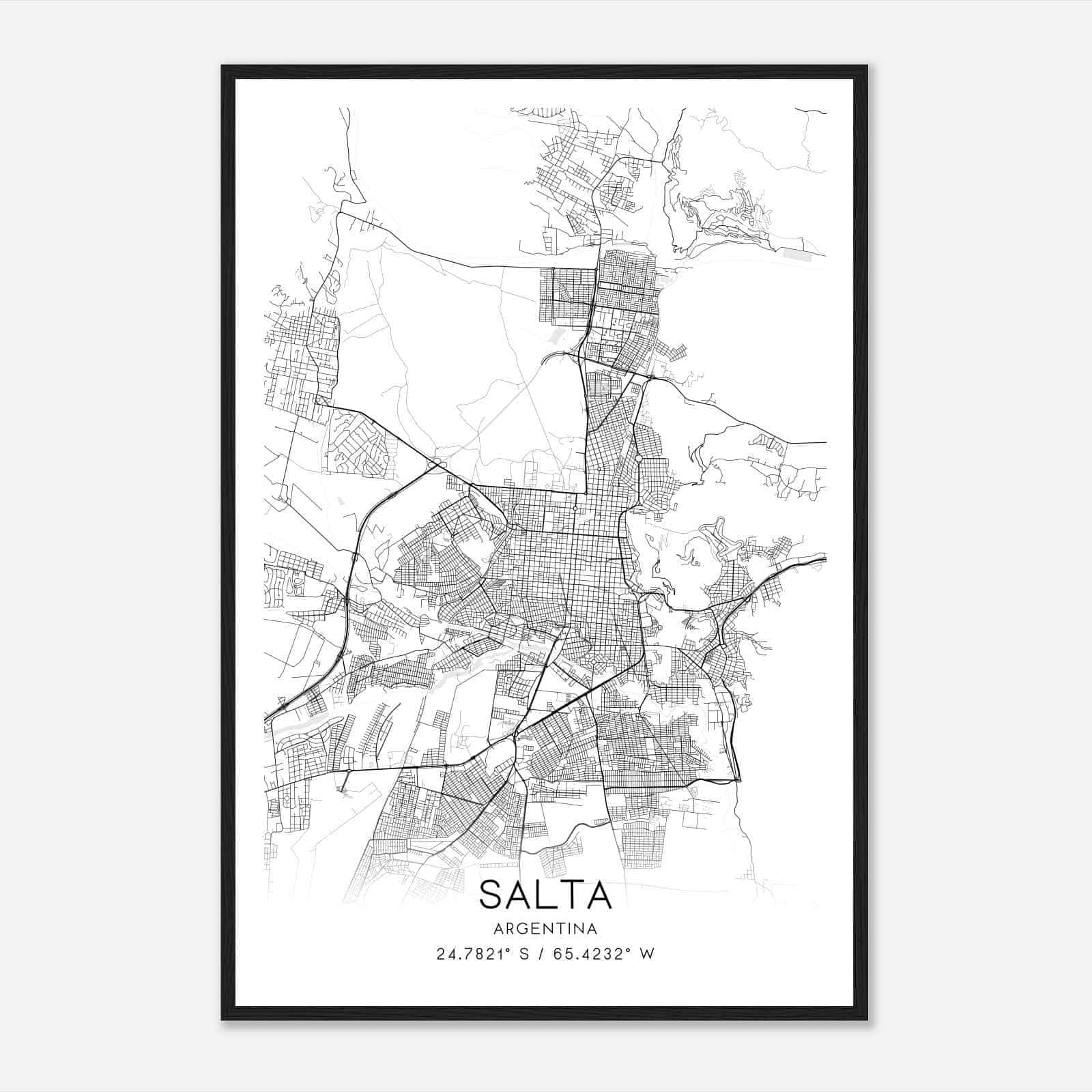 Salta - Custom Maps & Posters