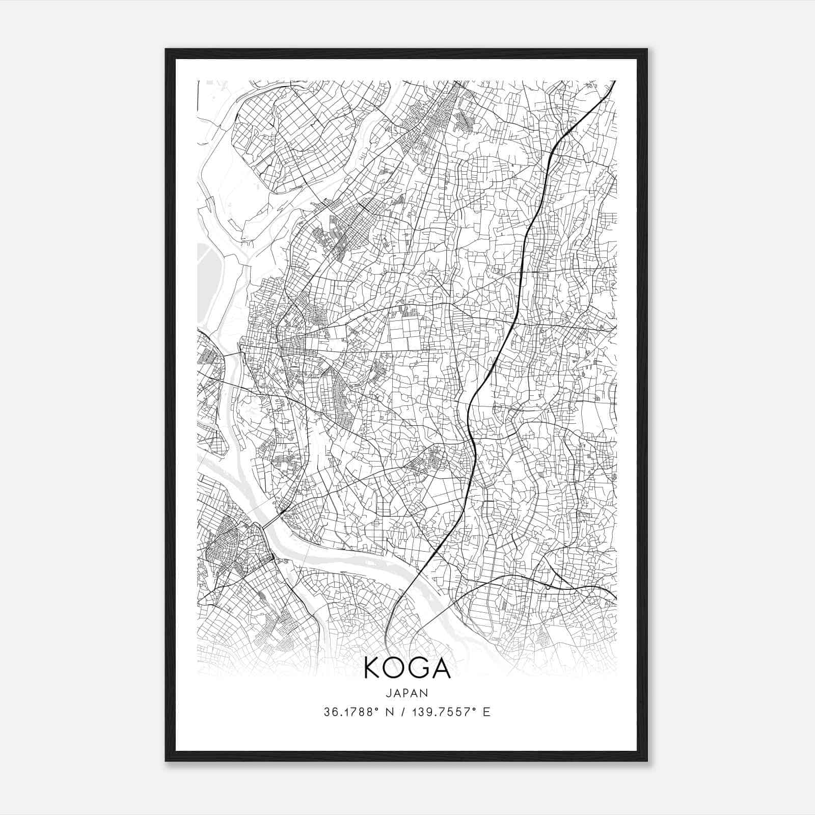 Koga - Custom Maps & Posters