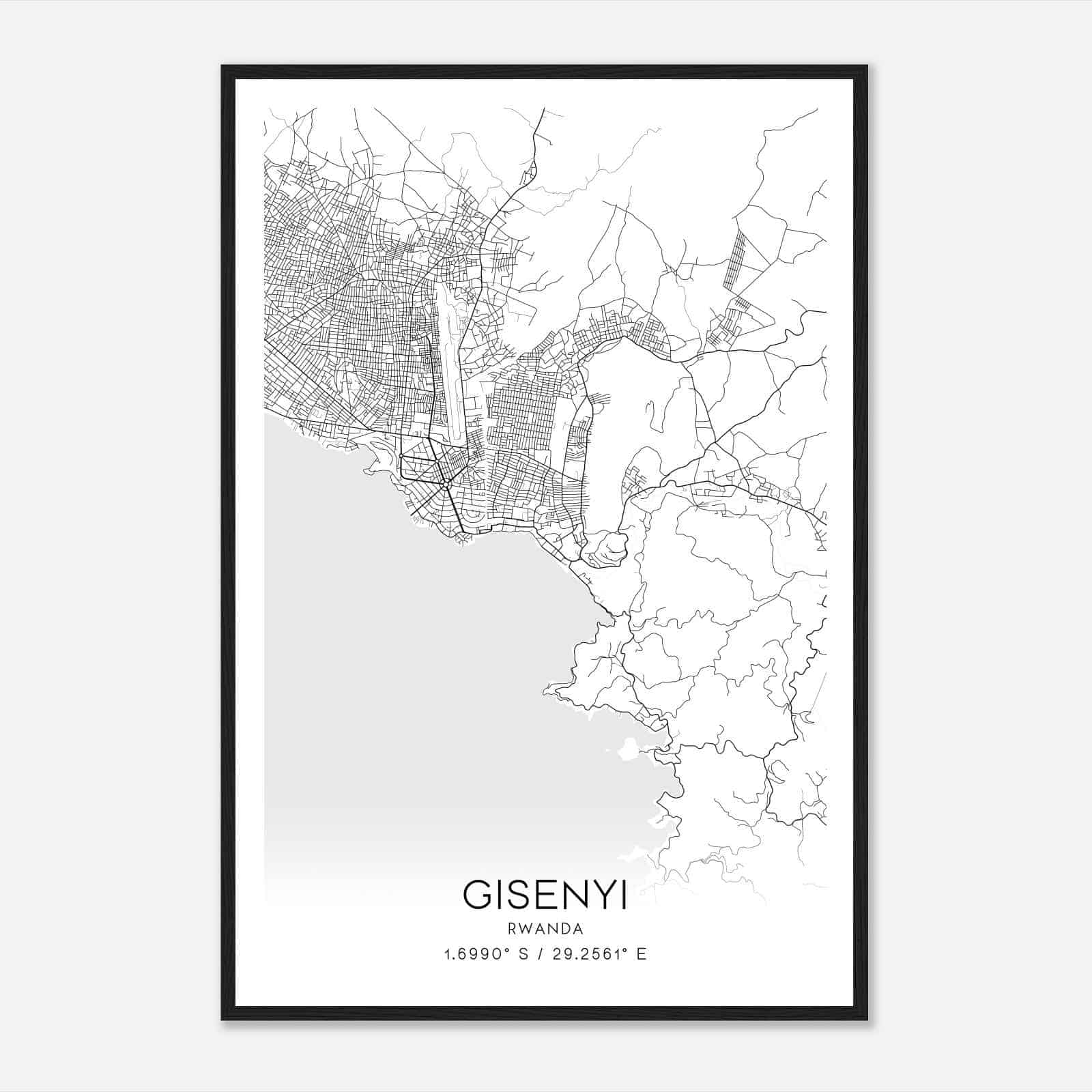 Rwanda - Custom Maps & Posters