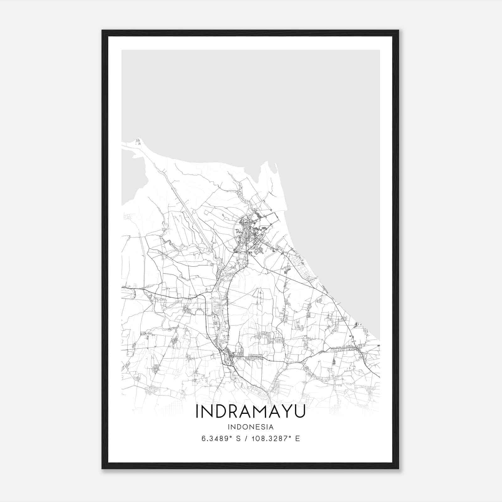Indramayu - Custom Maps & Posters
