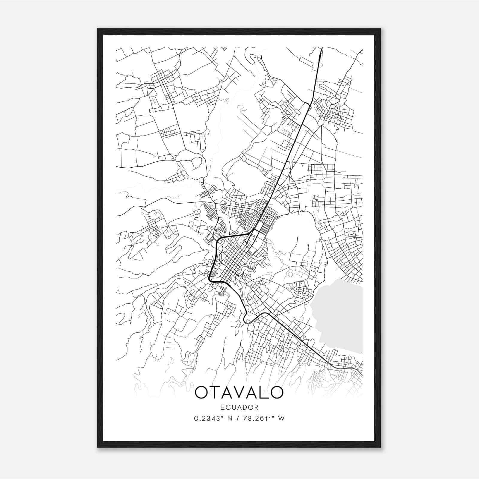Otavalo - Custom Maps & Posters