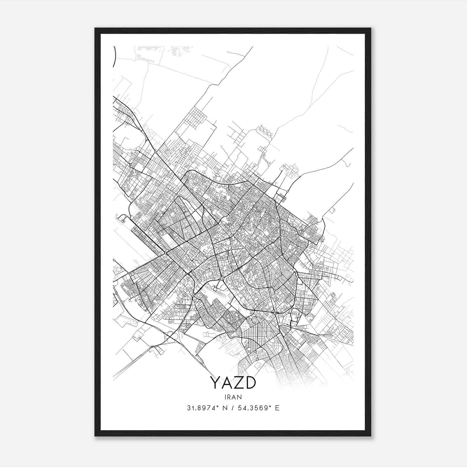 Yazd - Custom Maps & Posters