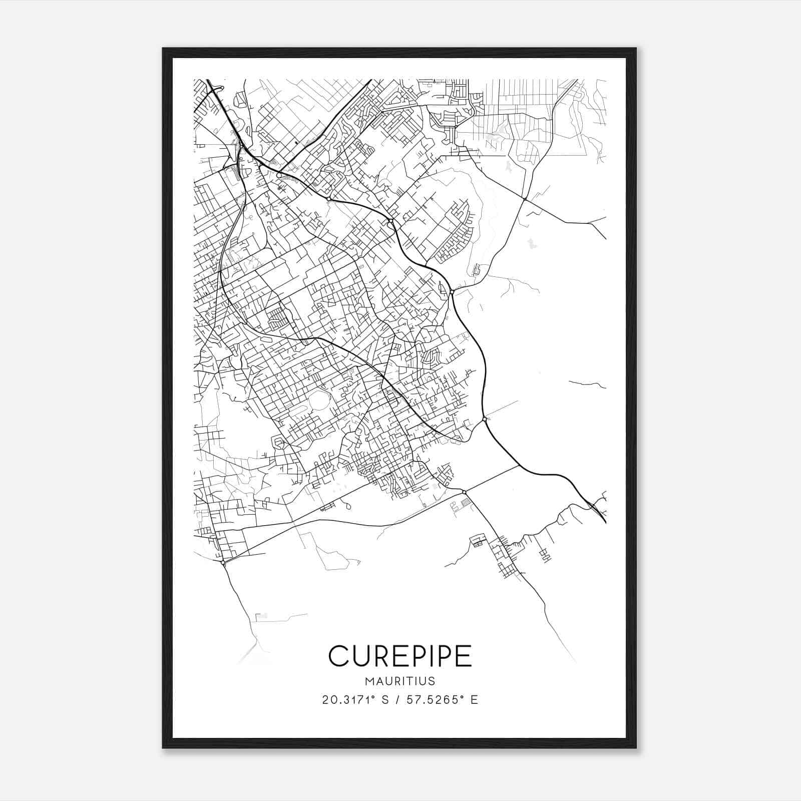 Curepipe - Custom Maps & Posters