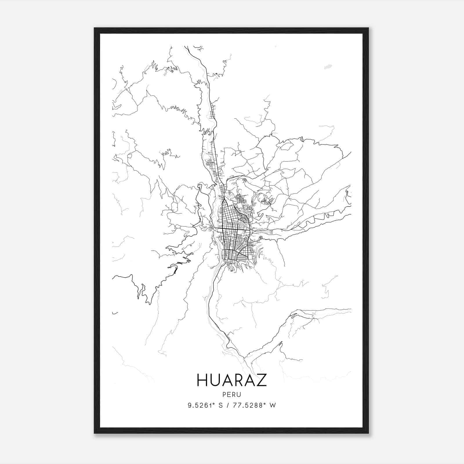 Huaraz - Custom Maps & Posters