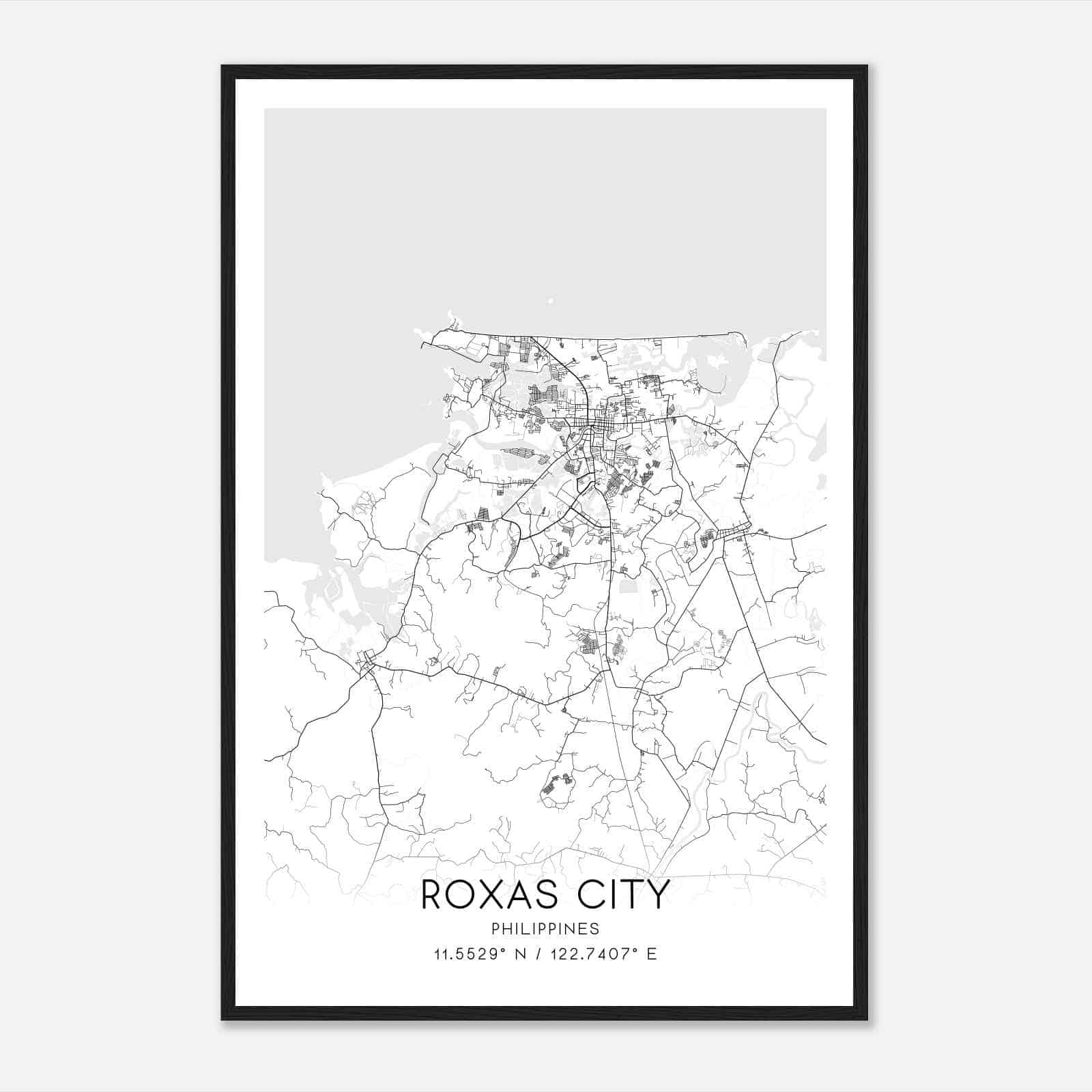 Roxas City - Custom Maps & Posters