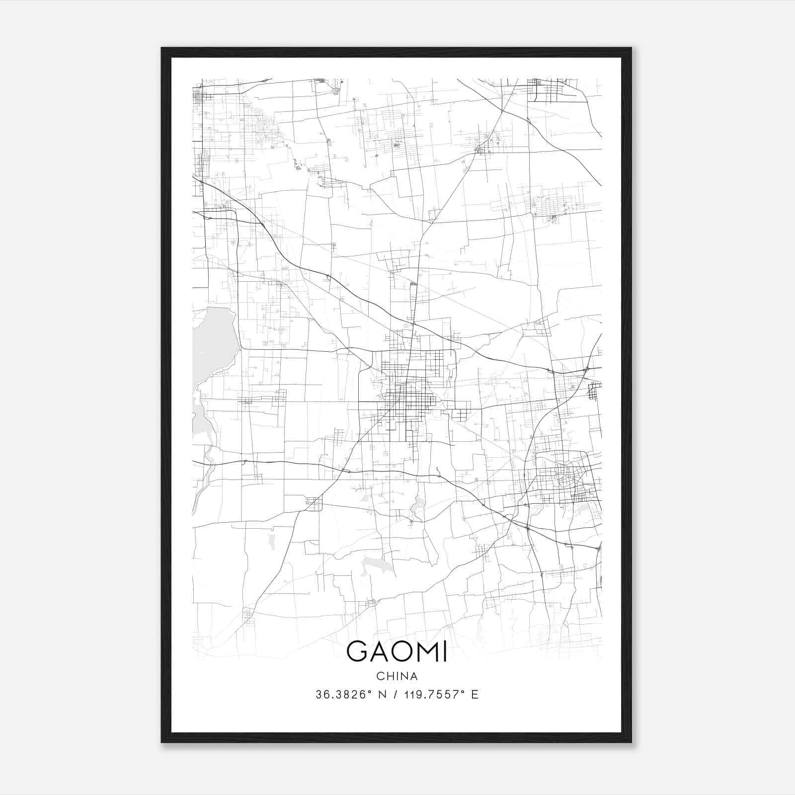 Gaomi - Custom Maps & Posters