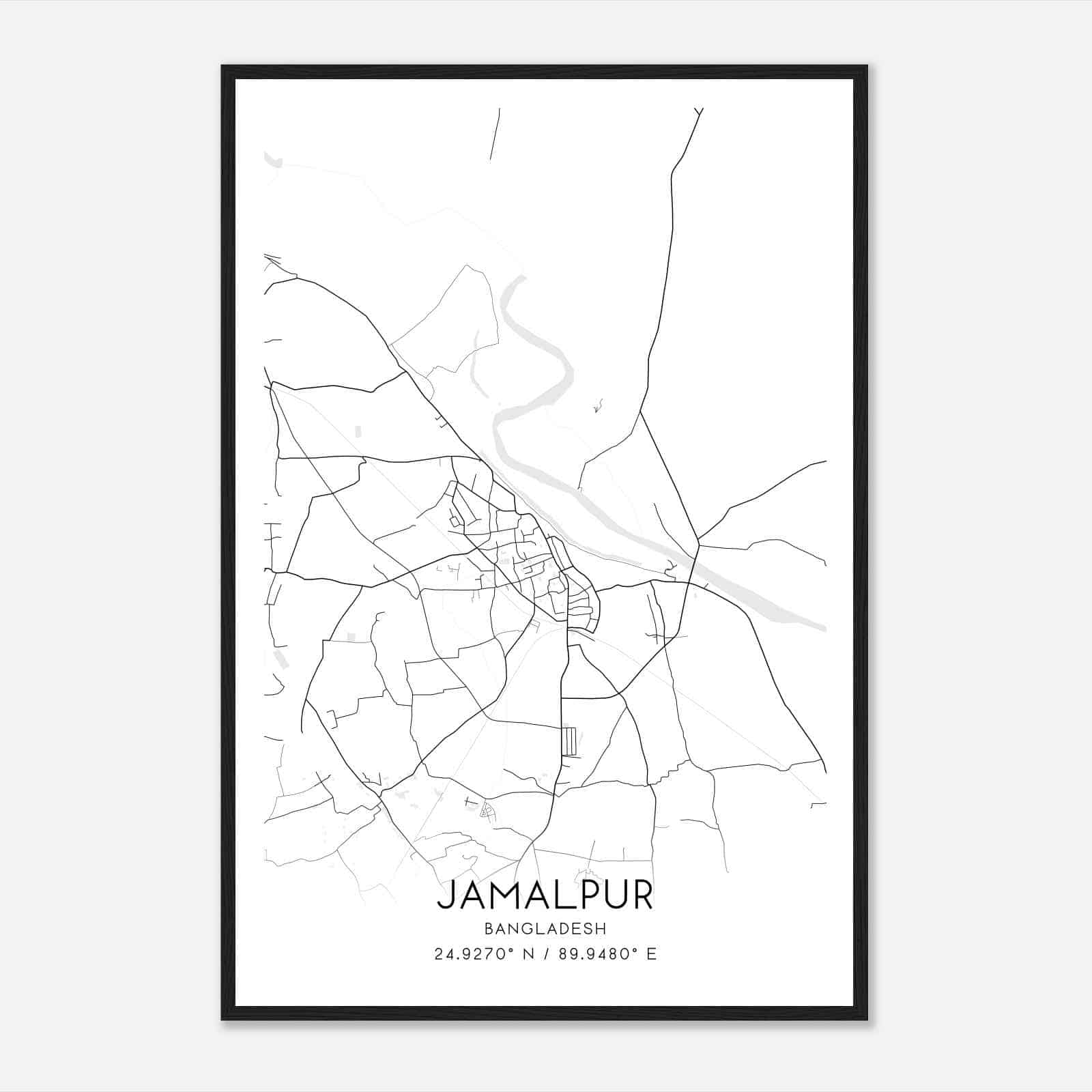 Jamalpur - Custom Maps & Posters