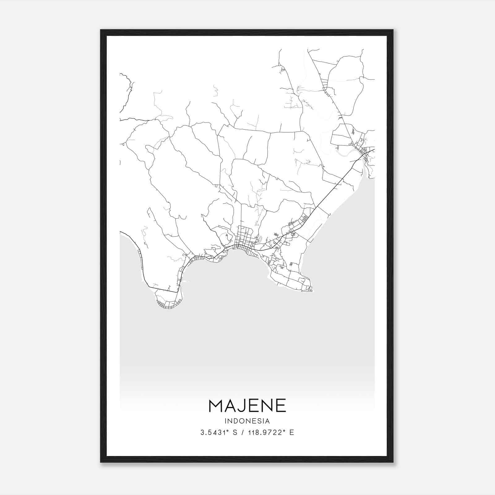 Majene - Custom Maps & Posters