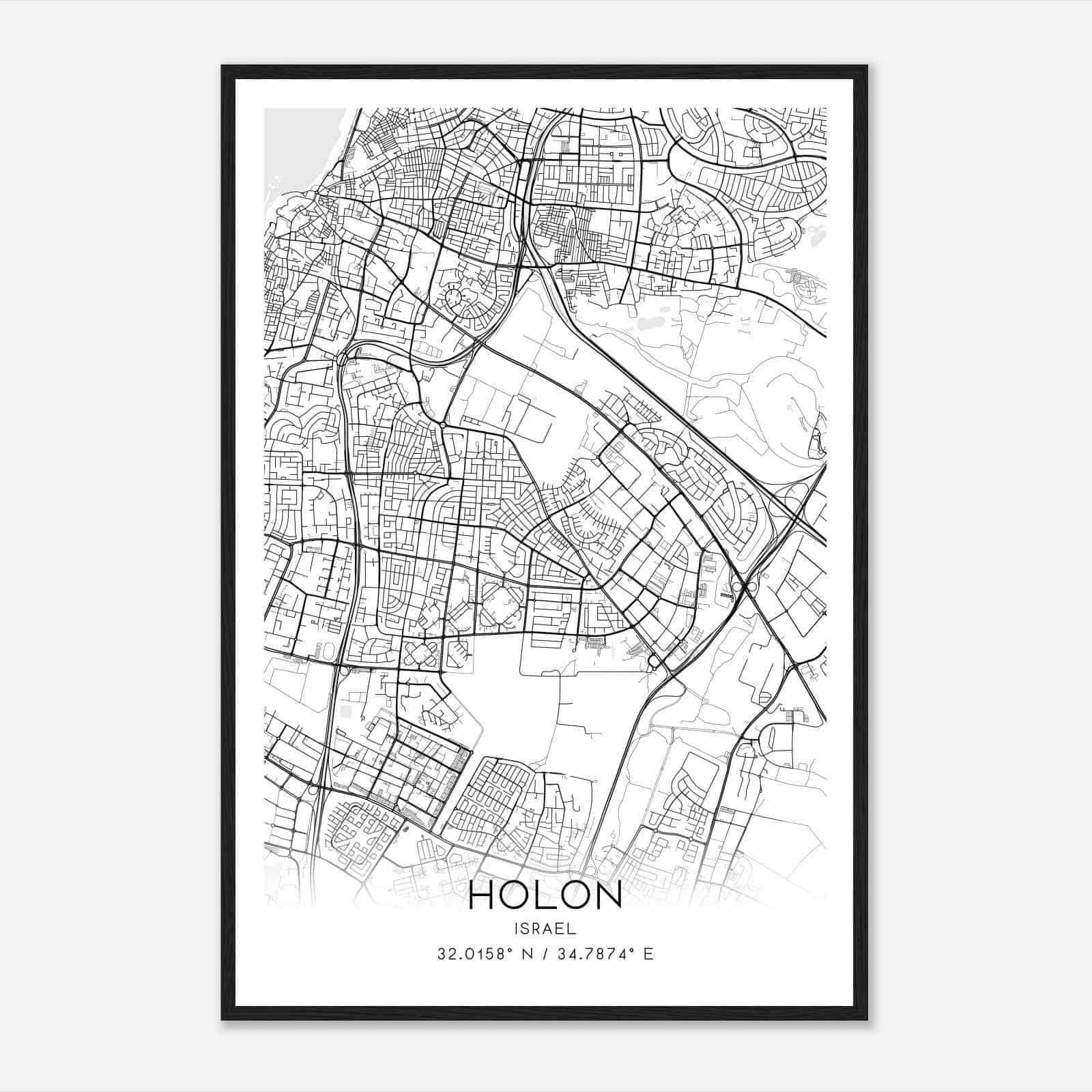 Holon - Custom Maps & Posters