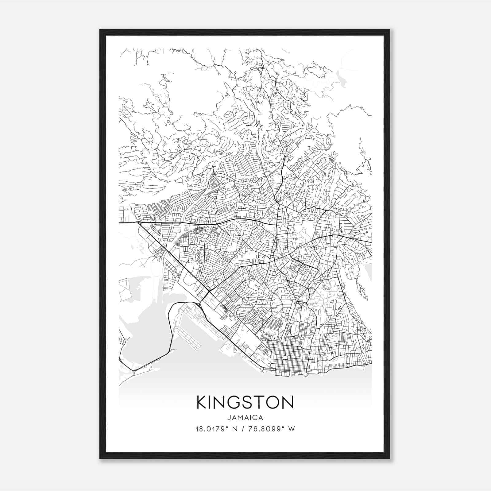 Kingston - Custom Maps & Posters