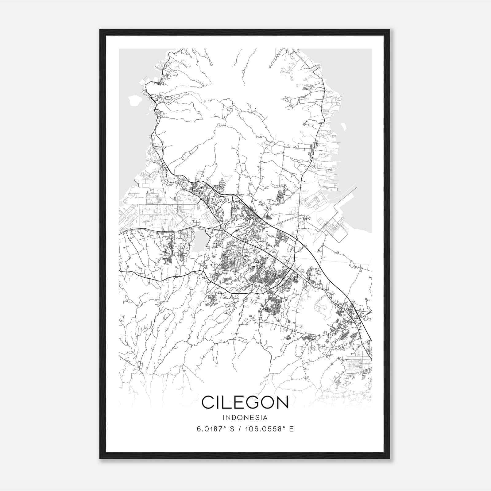 Cilegon - Custom Maps & Posters