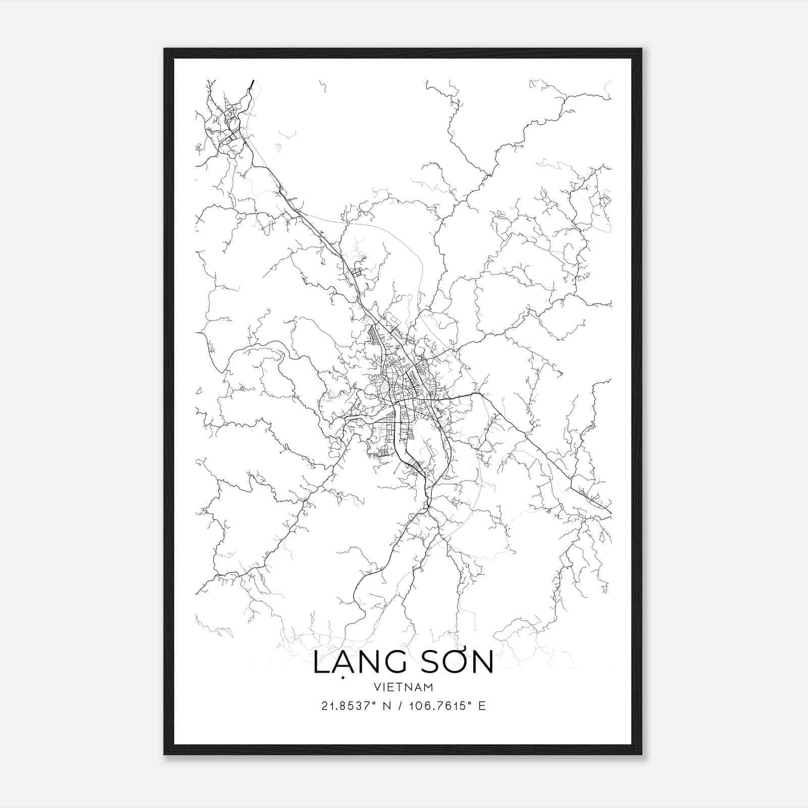 Lang Son - Custom Maps & Posters