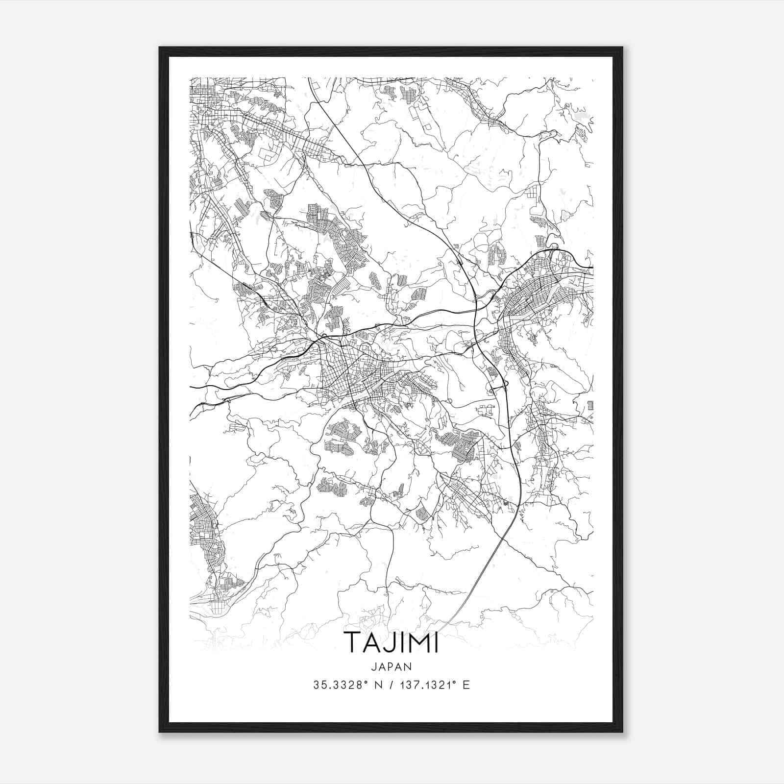 Tajimi - Custom Maps & Posters