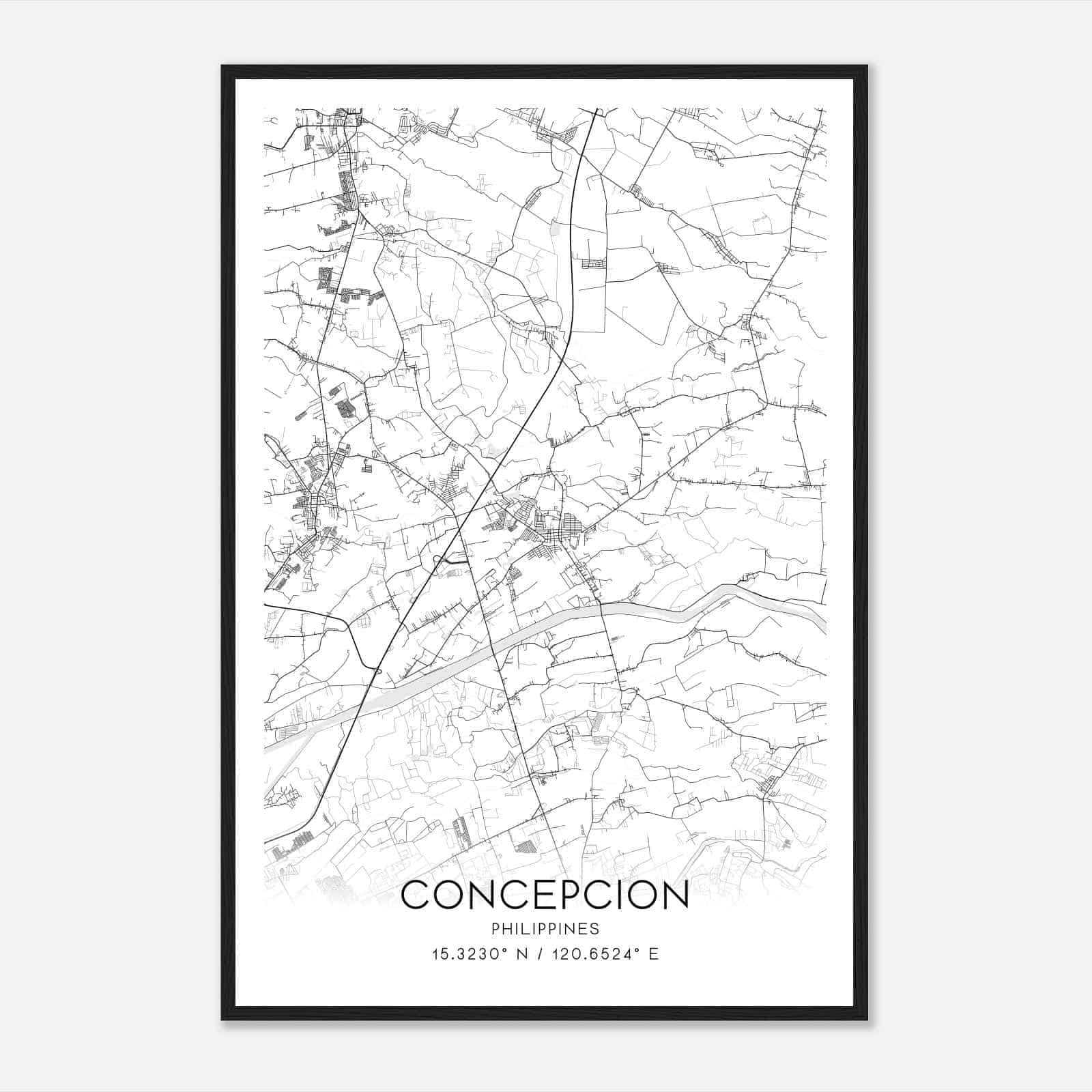 Concepcion - Custom Maps & Posters