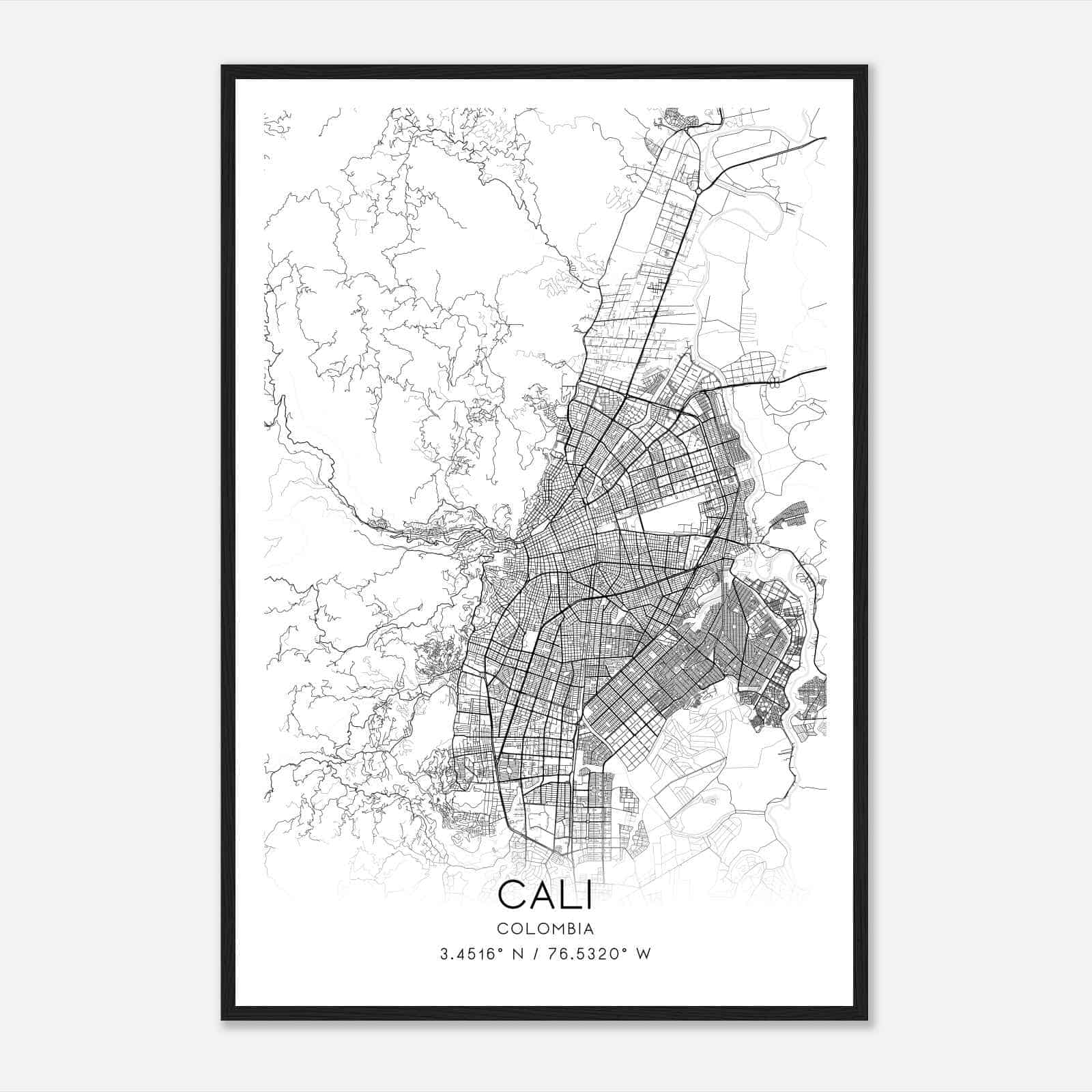 Cali - Custom Maps & Posters