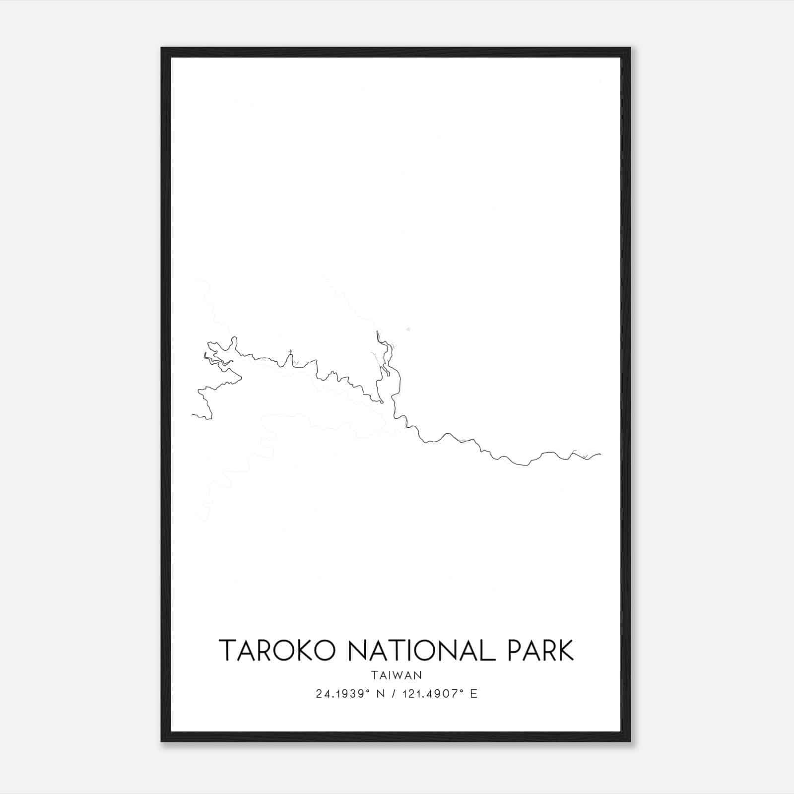 Taroko National Park - Custom Maps & Posters