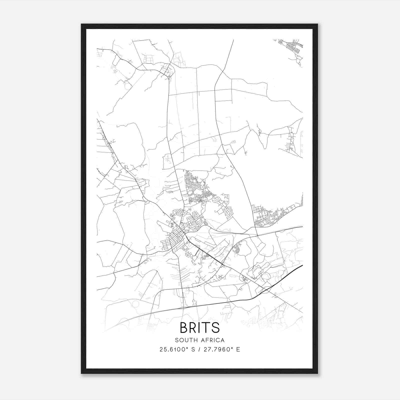 Brits - Custom Maps & Posters