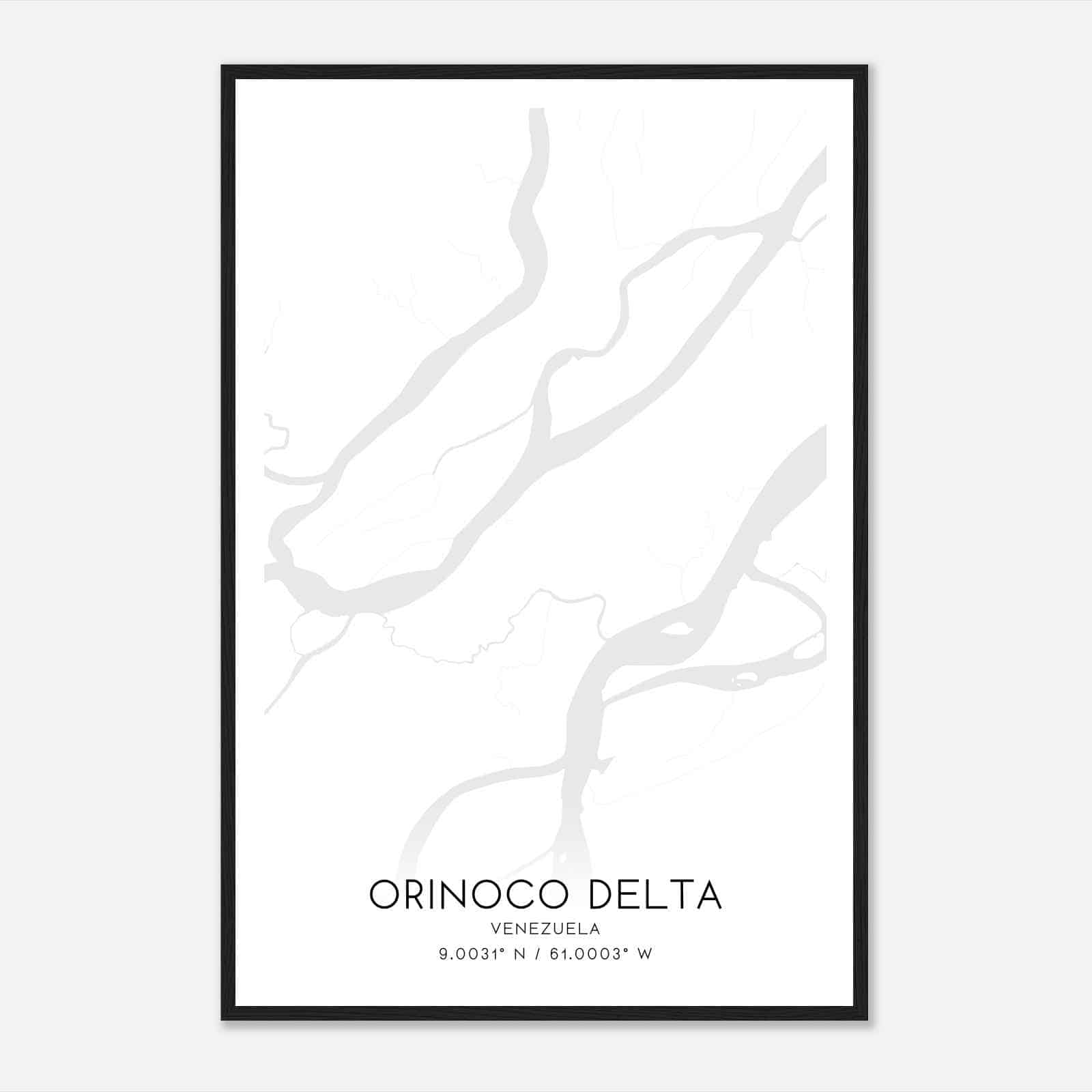 Orinoco delta - Custom Maps & Posters