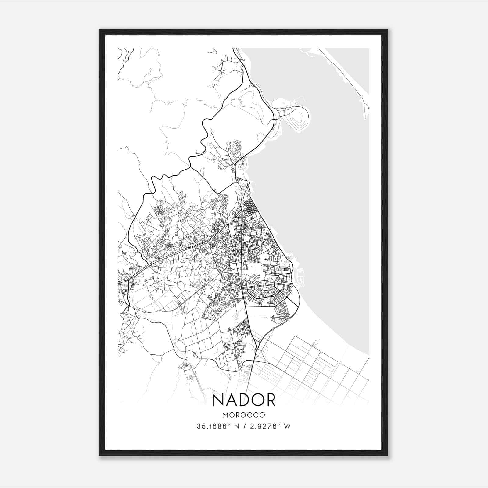 Nador - Custom Maps & Posters