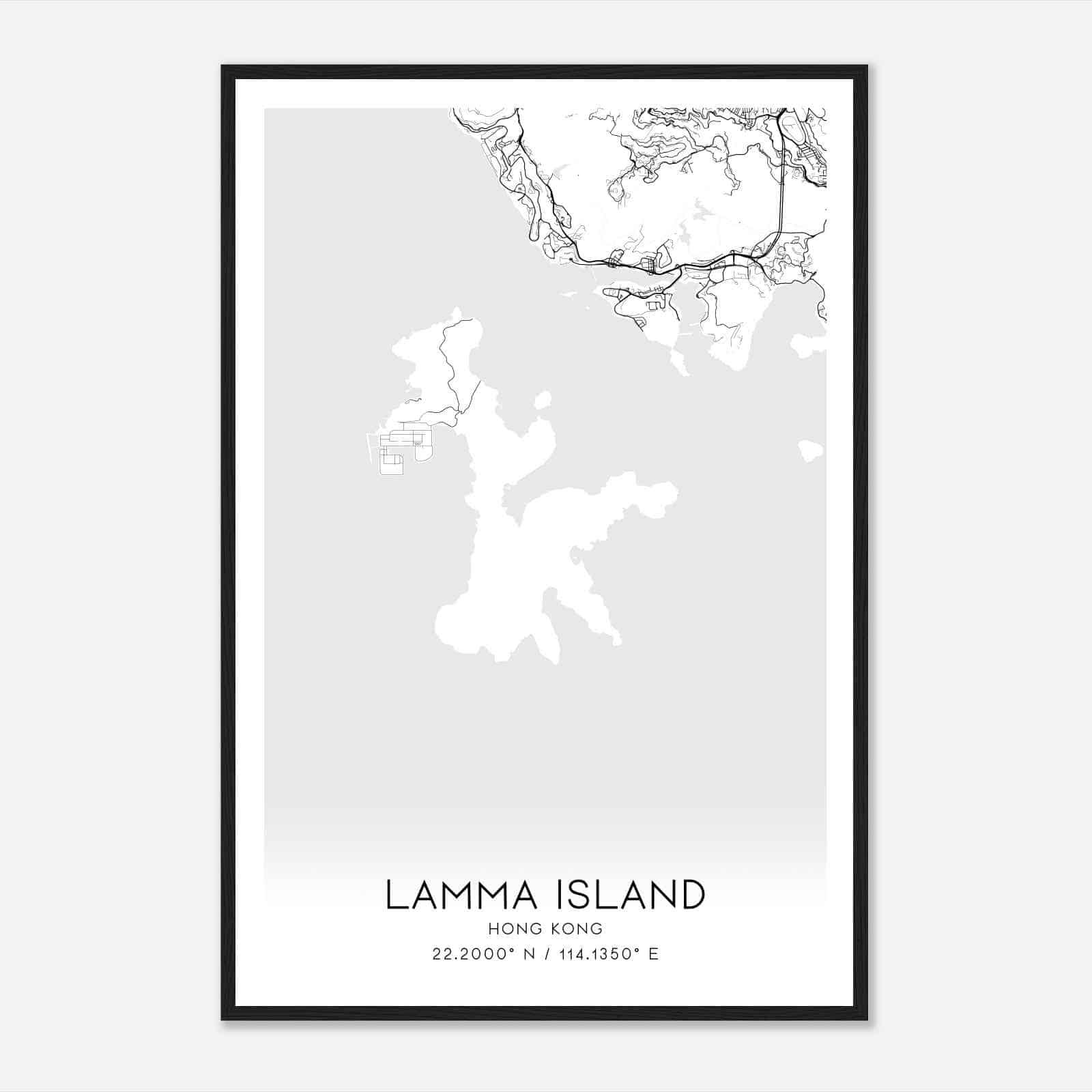 Lamma Island - Custom Maps & Posters