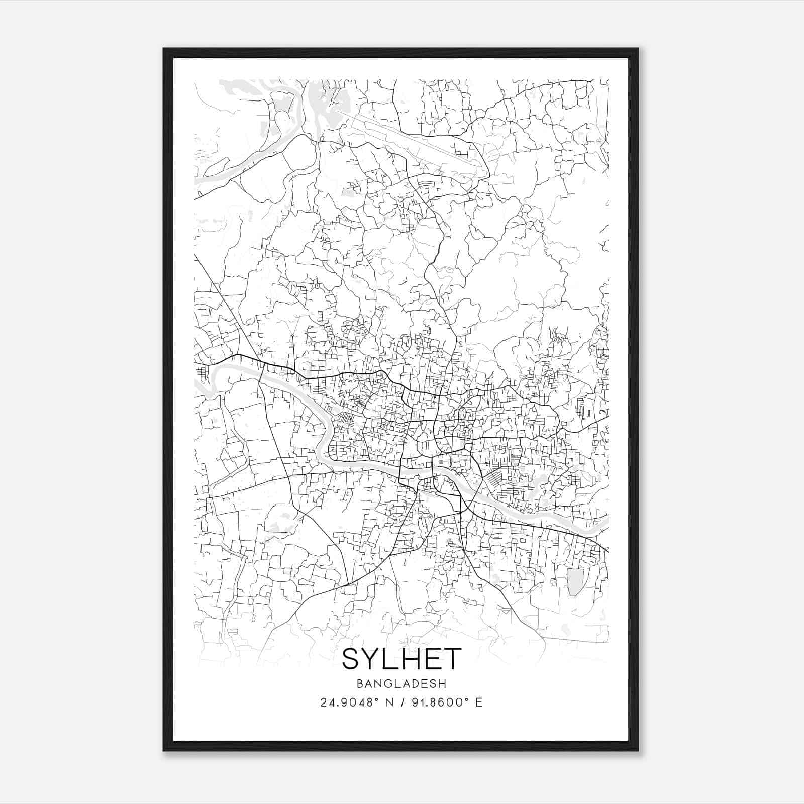 Sylhet - Custom Maps & Posters
