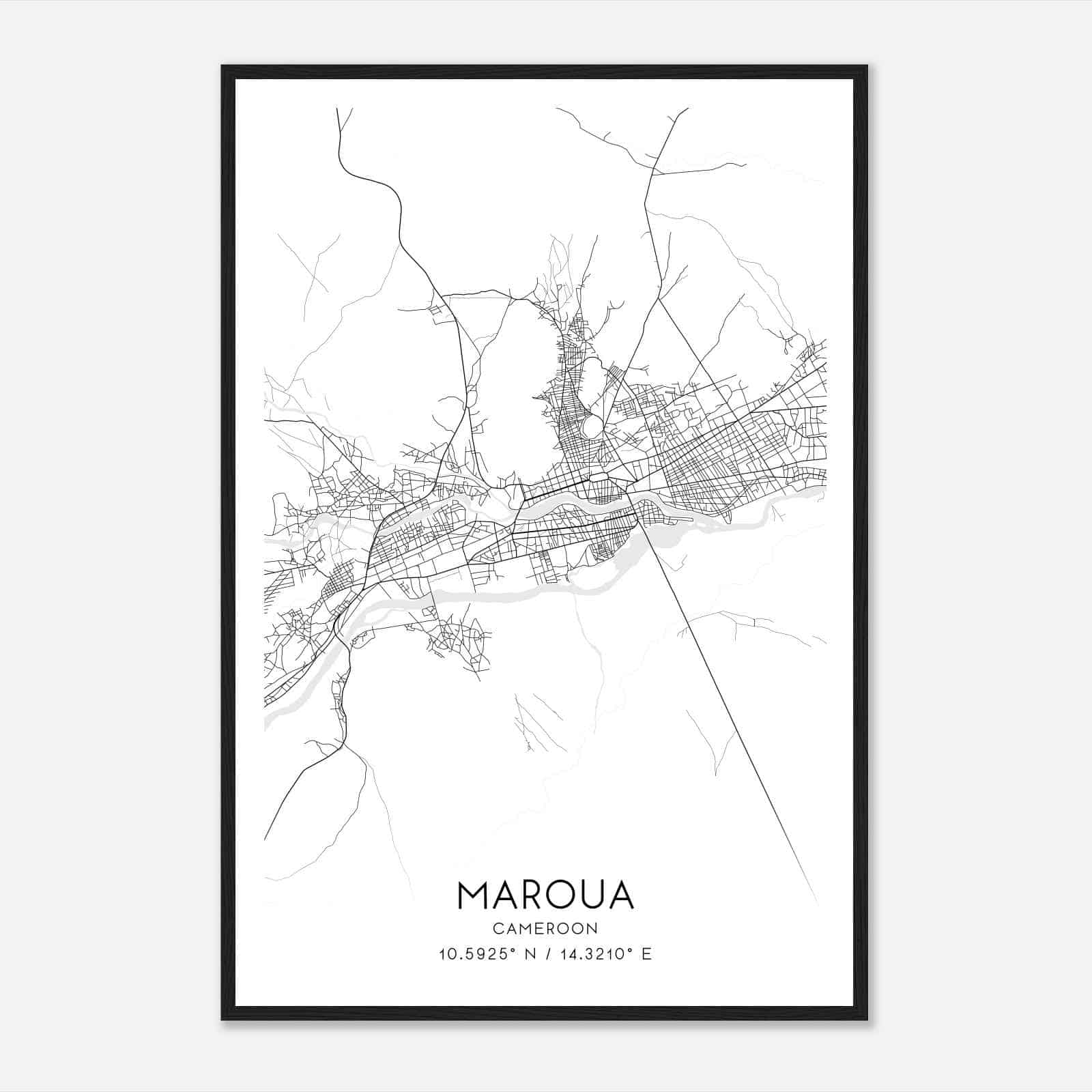 Maroua - Custom Maps & Posters