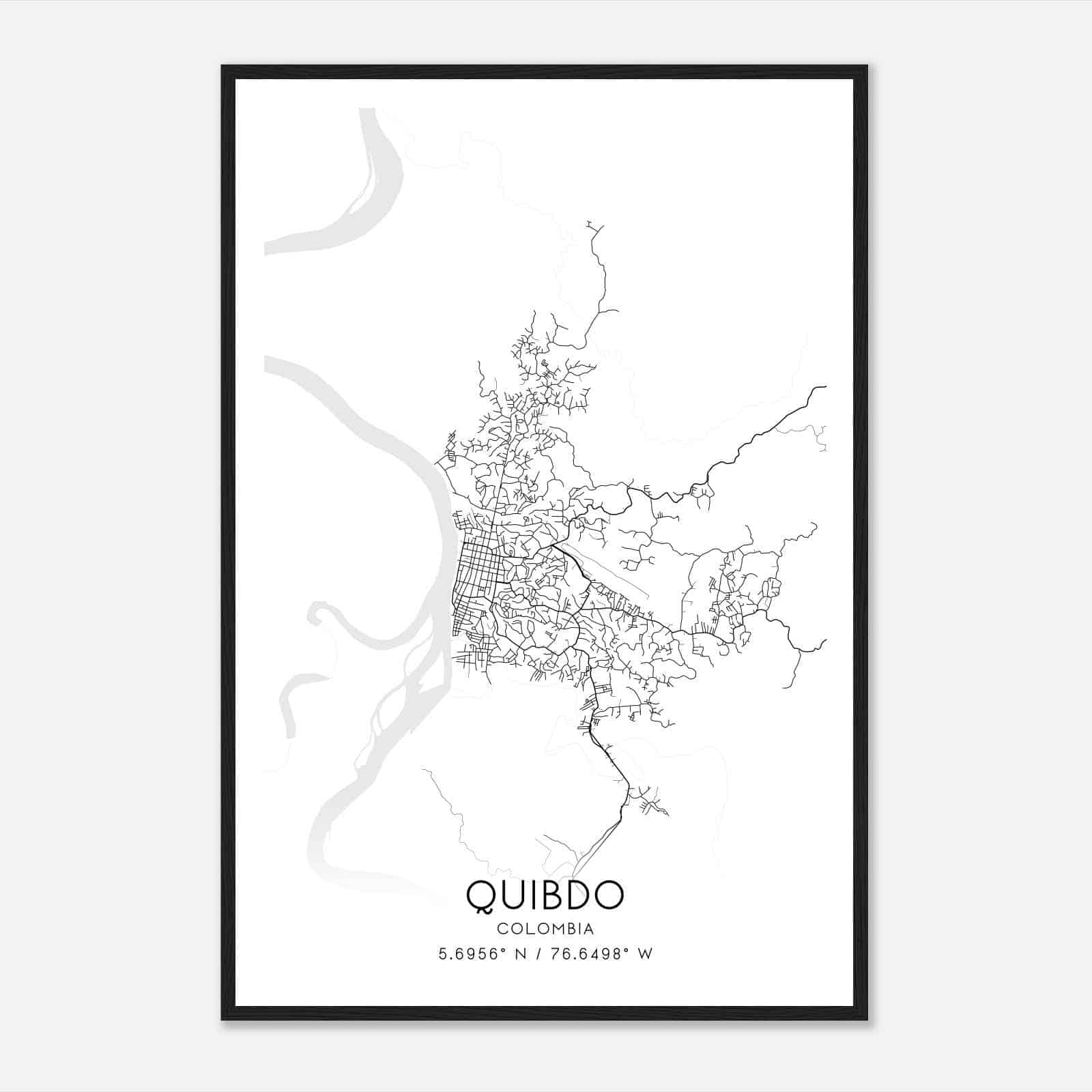 Quibdo - Custom Maps & Posters