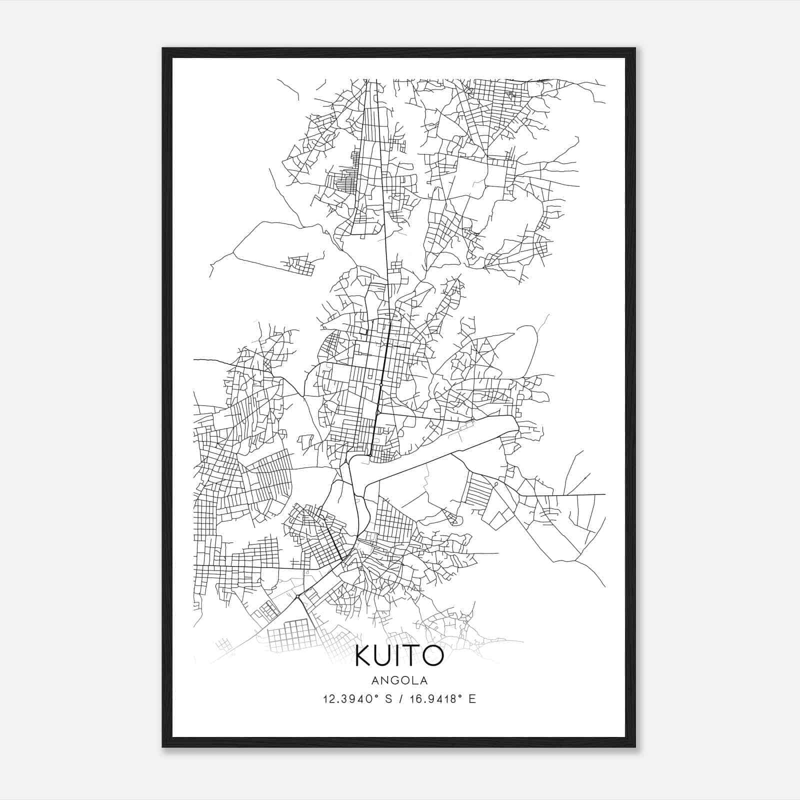 Kuito - Custom Maps & Posters