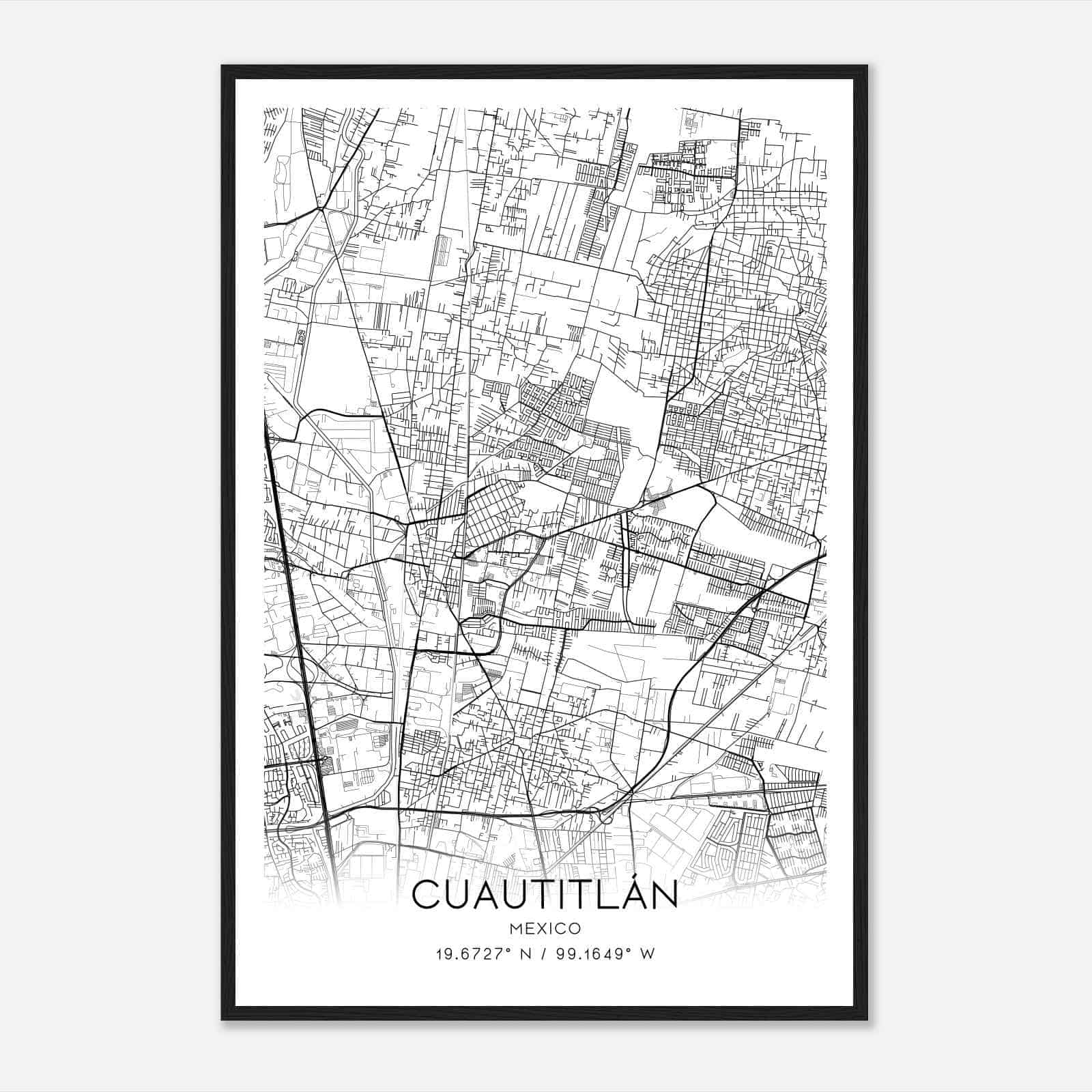 Cuautitlan - Custom Maps & Posters