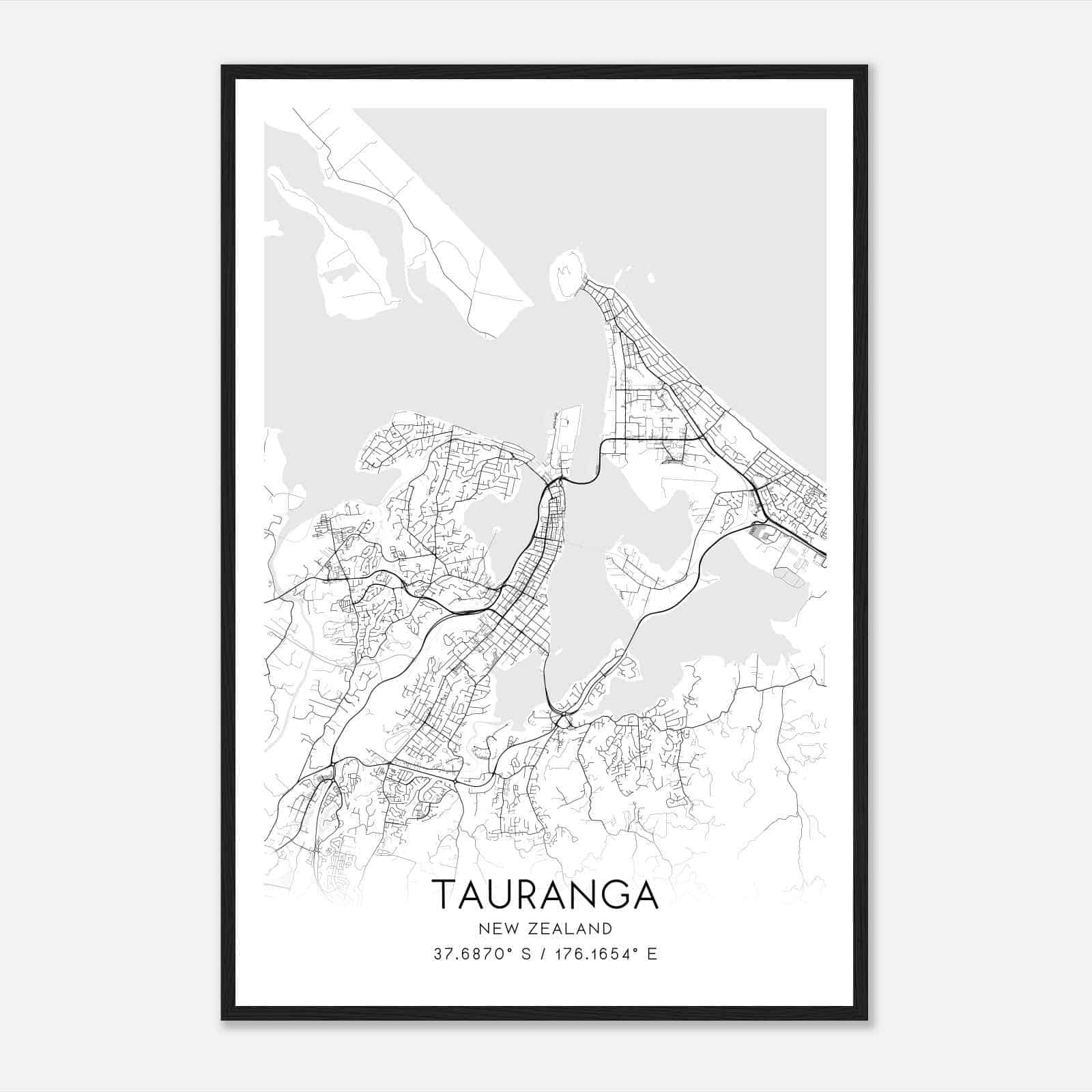 Tauranga - Custom Maps & Posters