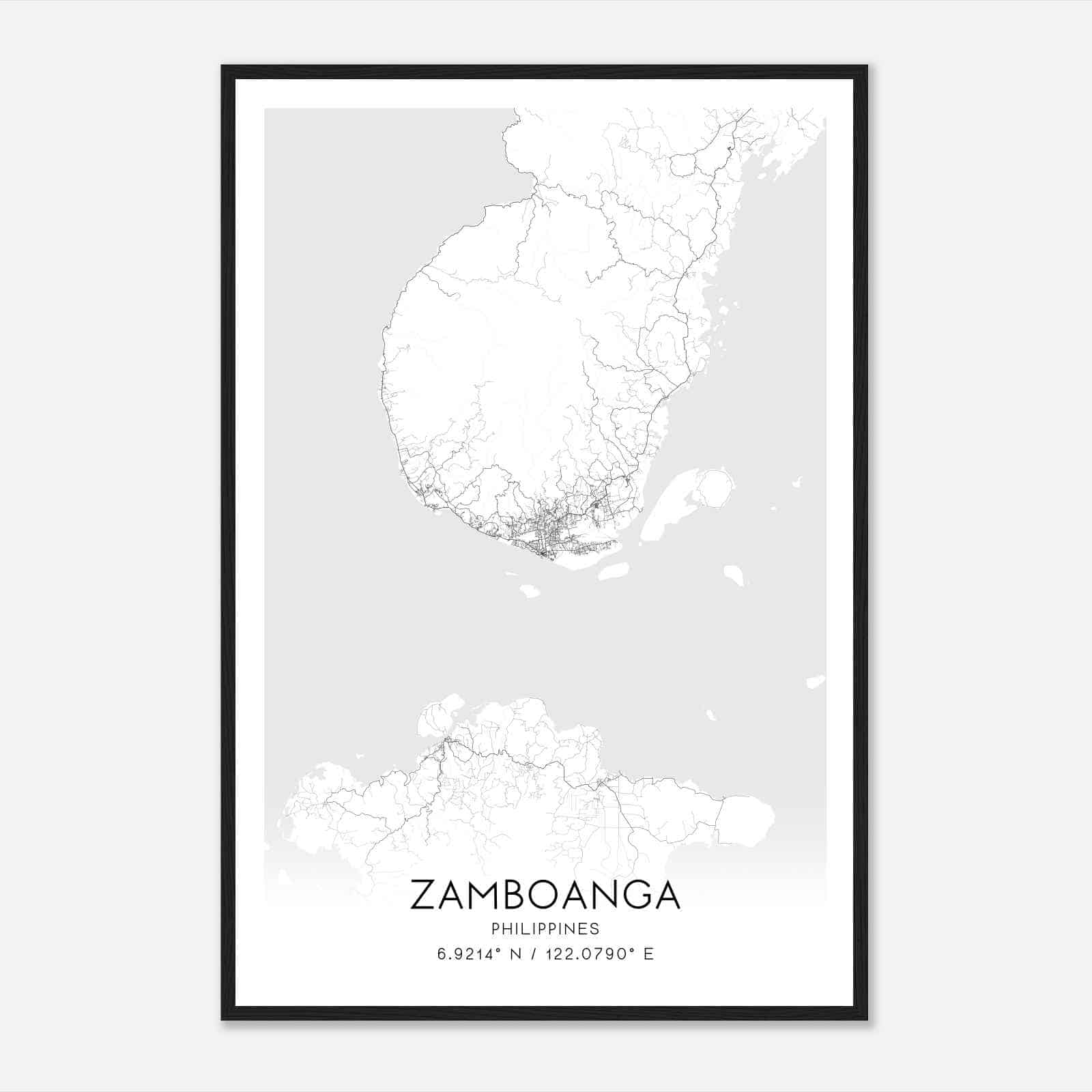 Zamboanga - Custom Maps & Posters