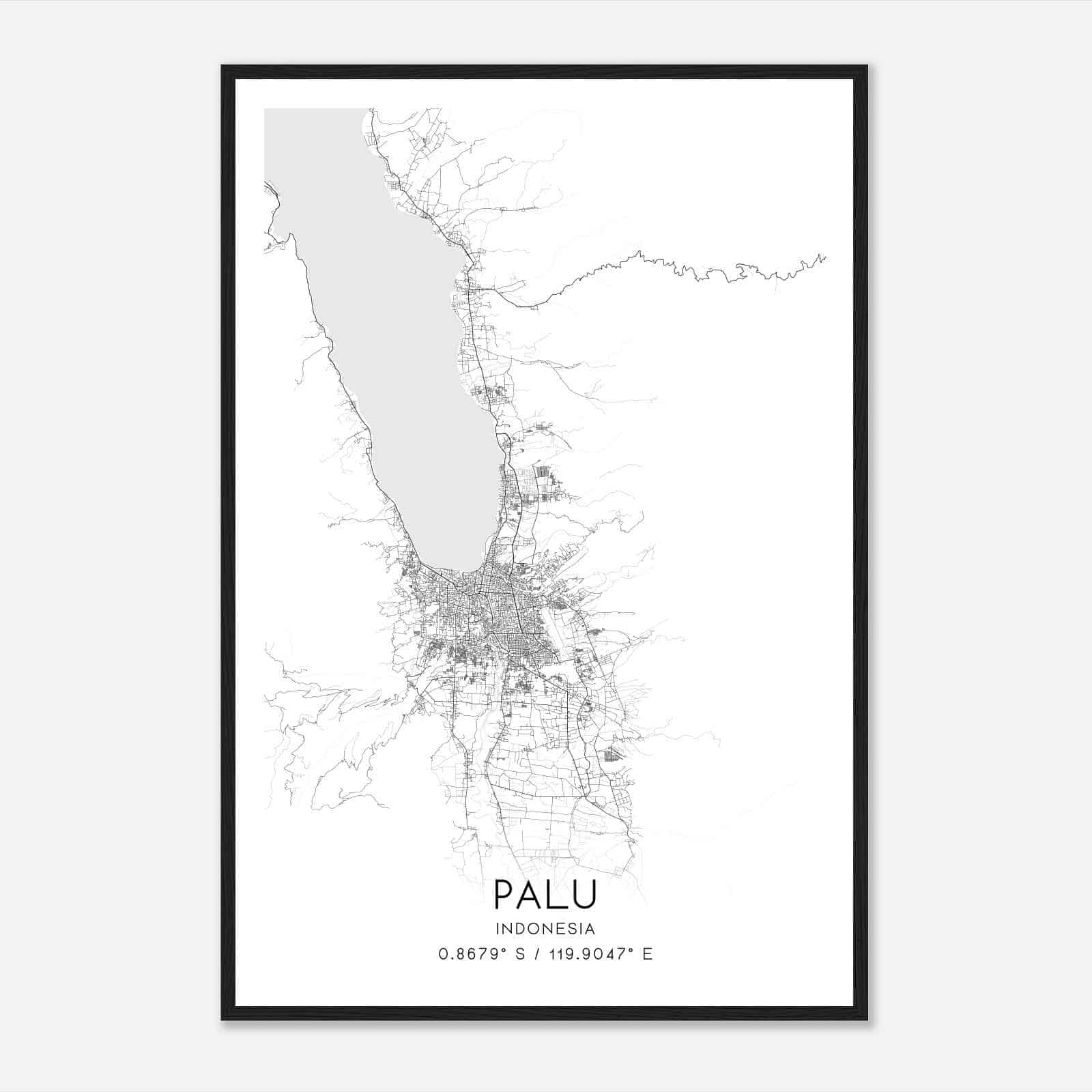 Palu - Custom Maps & Posters