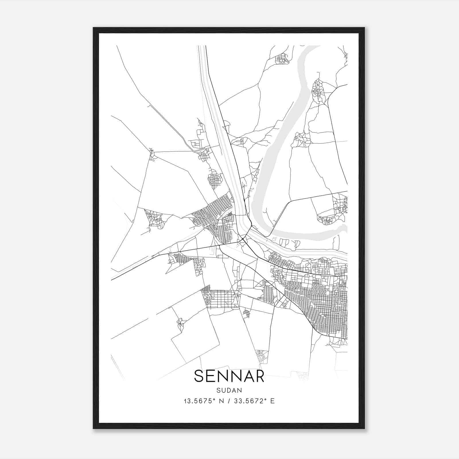 Sennar - Custom Maps & Posters