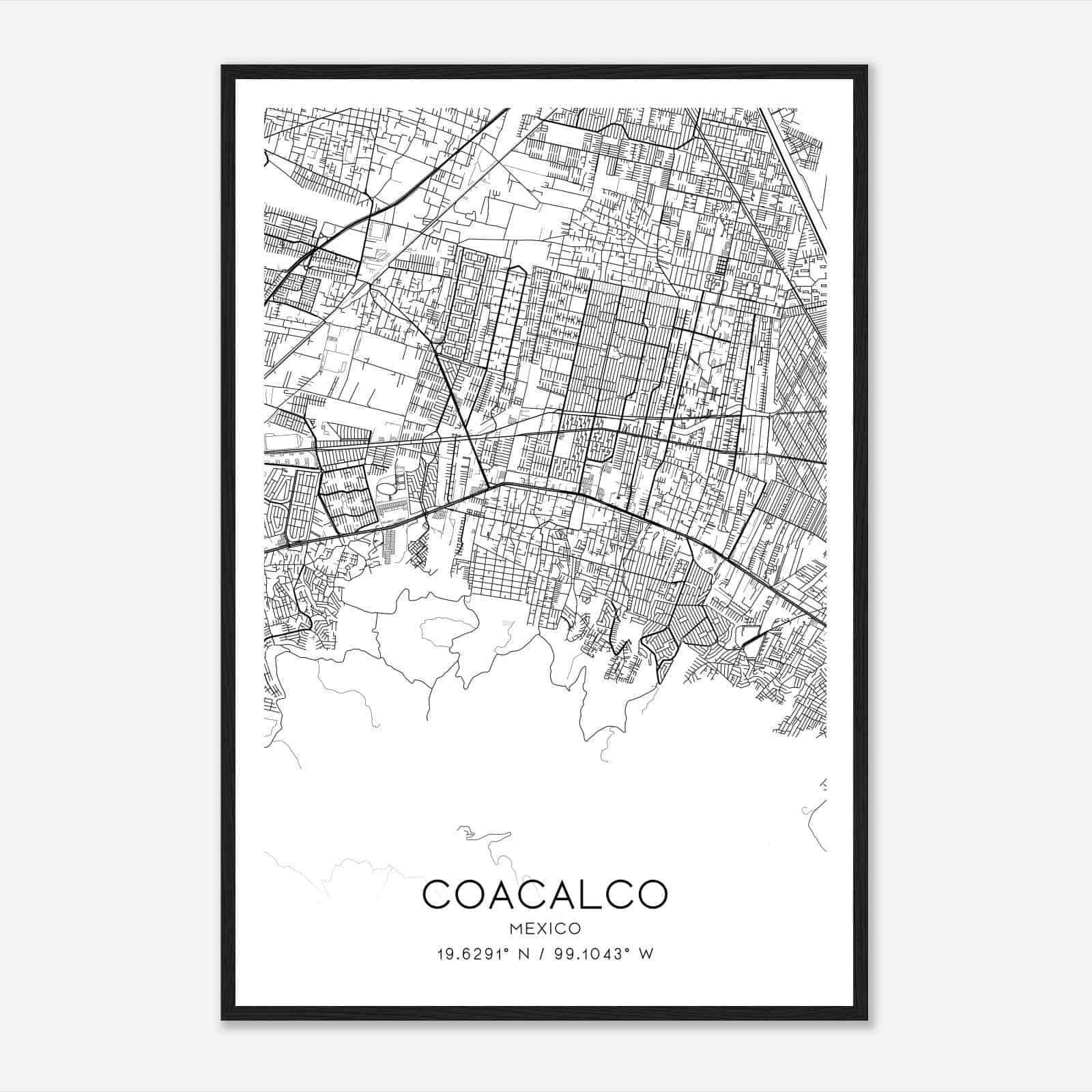 Coacalco - Custom Maps & Posters