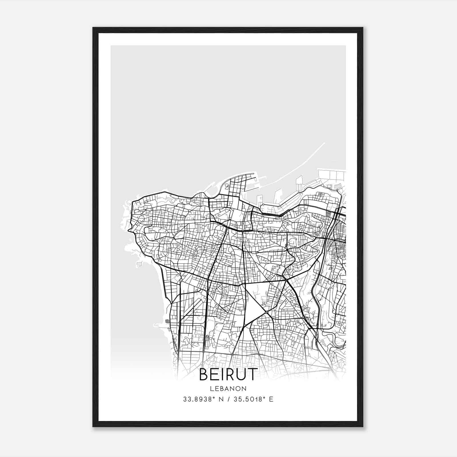 Beirut - Custom Maps & Posters