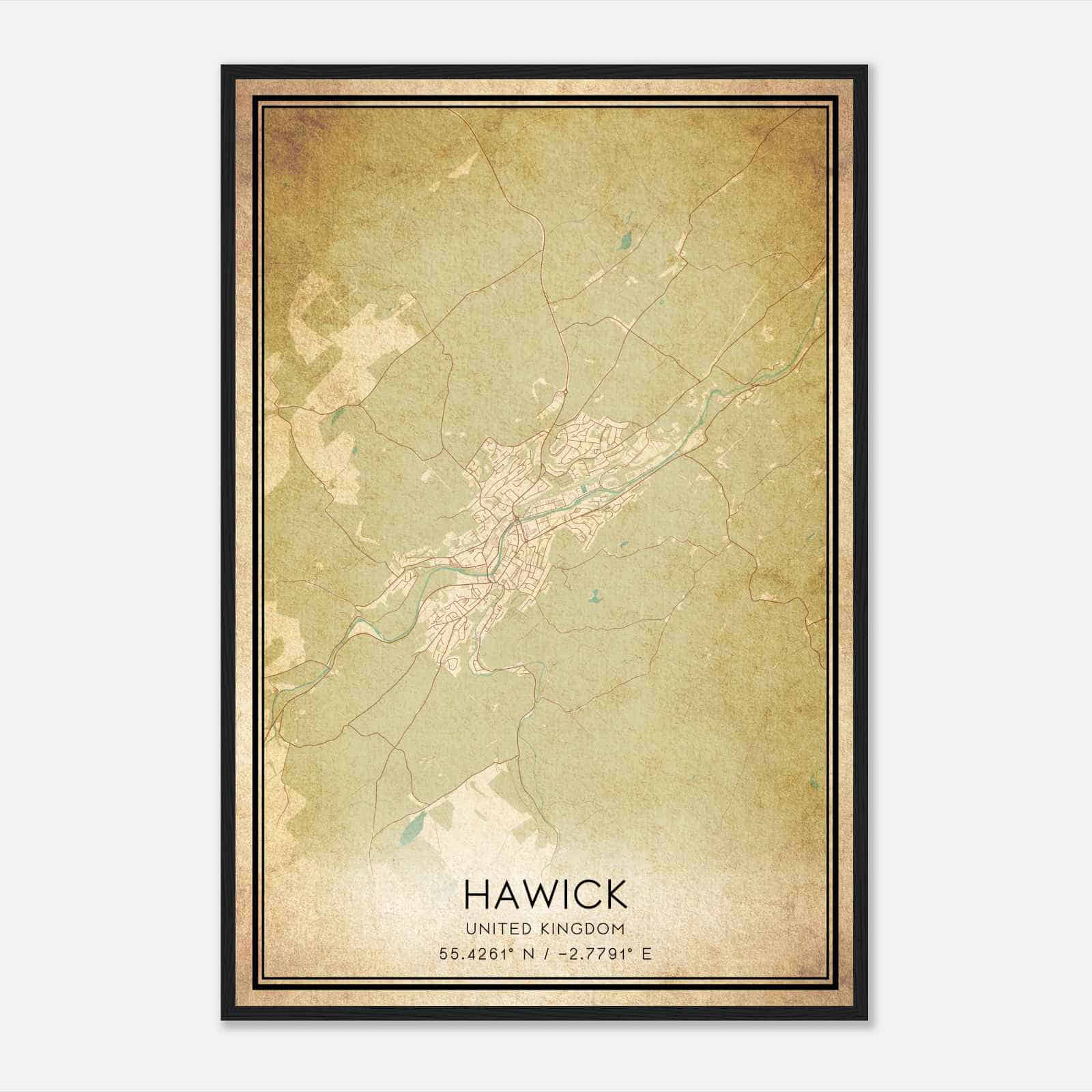Hawick - Custom Maps & Posters